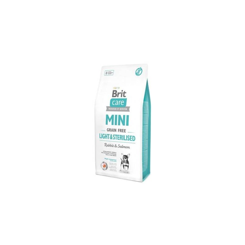 Brit Care Mini Grain Free Light & Sterilised Con coniglio e salmon